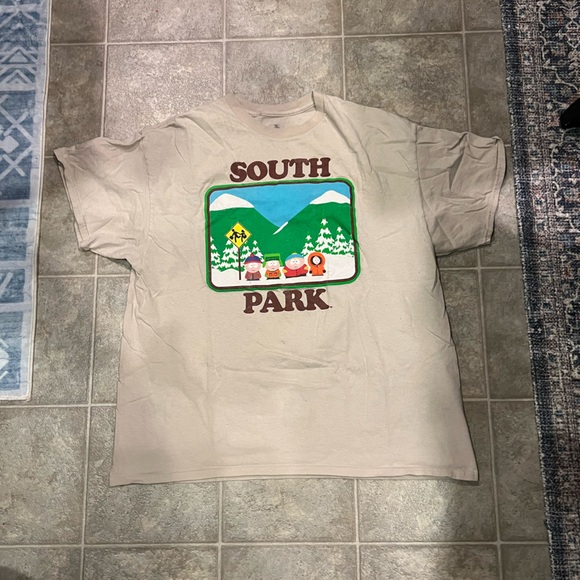 Ripple Junction | Shirts | Ripple Junction Cream South Park Tee | Poshmark